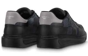 LOUIS VUITTON Beverly Hills Sneakers - Black/grey