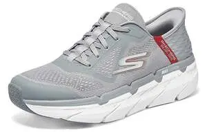 Sketchers Go Run Max Cushioning 'grey Red' Sneakers