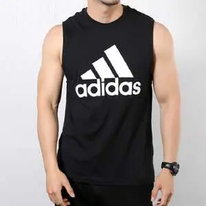 Adidas Sleeveless Crewneck Vest With Logo