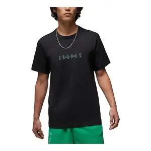 JORDAN Jumpman Logo T-shirt 'black - Black/multi-color
