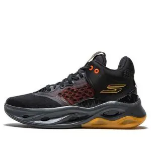 Sketchers Skx Float Basketball Sneakers - Black/orange