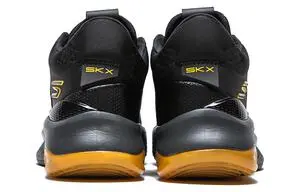 Sketchers Skx Float Basketball Sneakers - Black/orange