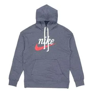 Nike Heritage Pullover Hoodie - Grey