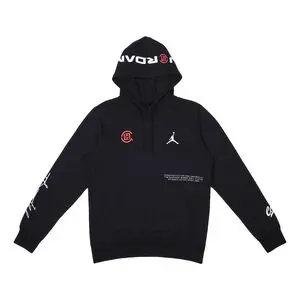 JORDAN X Clot Crossover Logo Sports Pullover - Black