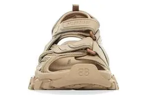 Balenciaga Track Sandals - Beige