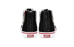VANS Sk8-hi Zip 'i Heart Print' High Top Sneakers