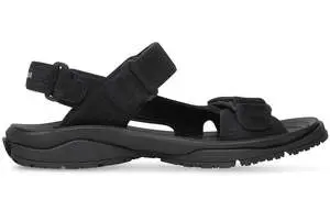 Balenciaga Tourist Sandals - Black