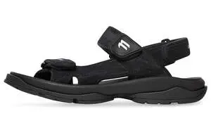 Balenciaga Tourist Sandals - Black