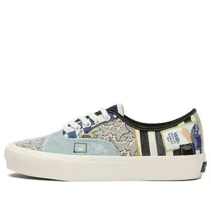VANS Authentic Vr3 Lx Patchwork Low Top Sneakers - Gray/black/blue