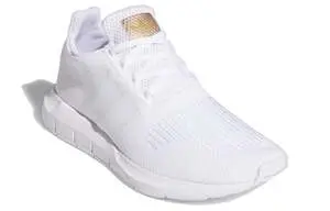 Adidas Swift Run " Copper Metallic" Sneakers - White