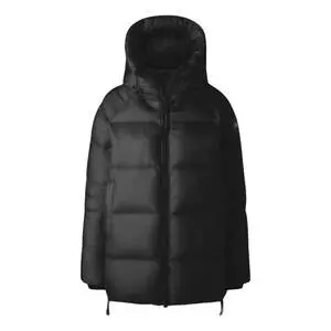 Canada Goose Cypress Hooded Down Puffer Jacket - Black