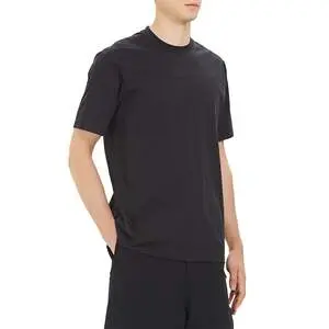 Adidas Y-3 Short Sleeve T-shirt With Embossed Logo