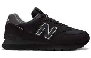 NEW BALANCE 574 Rugged Low Top Sneakers - Black