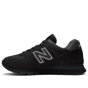 NEW BALANCE 574 Rugged Low Top Sneakers - Black