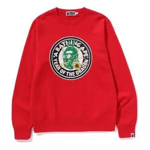 A BATHING APE Year Of The Dragon Sweatshirt - Red