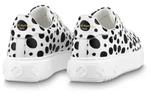 LOUIS VUITTON X Yayoi Kusama "white With Black Dots" Sneakers