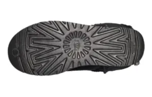 UGG Checkered Bow Short Snow Boots