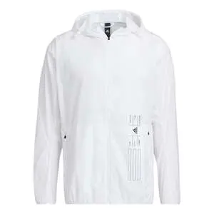 Adidas Th Lite Wvjk Solid Color Sports Hooded Jacket