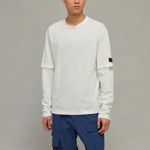 Adidas Y-3 Off- Layered Long Sleeve T-shirts