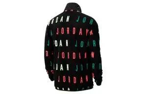 JORDAN Air Jumpman Logo Windproof Stand Collar Jacket