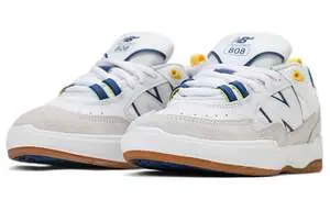 NEW BALANCE Numeric Tiago Lemos 808 Skate Shoes - White/blue
