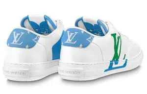 LOUIS VUITTON Charlie Sneakers - White/blue/green