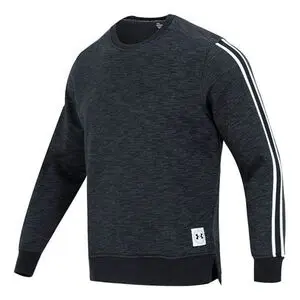 Under Armour Essential Fleece Heritage Crew Sweatshirt 'black