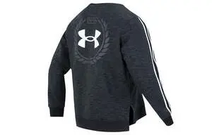 Under Armour Essential Fleece Heritage Crew Sweatshirt 'black