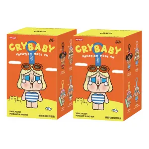 POP MART Crybaby Vacation Mode On Series Vinyl Plush Pendant Sealed Cases - Multi-color