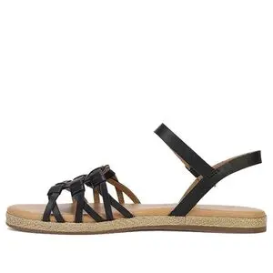 UGG Larisa Braided Strappy Sandals - Black