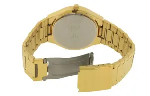 Casio Standard Vintage Quartz Analog Watch With Tone Bracelet