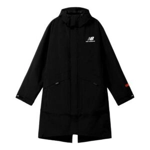 NEW BALANCE Long Down Windbreaker Jacket - Black