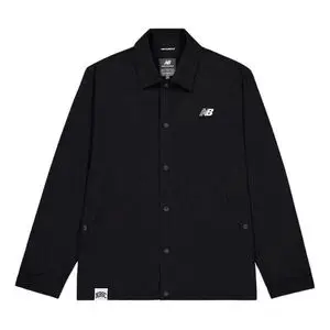 NEW BALANCE Nb Logo Coach Jacket - Black