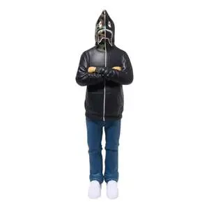 A BATHING APE Shark Figure 'black - Blue