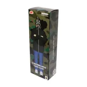 A BATHING APE Shark Figure 'black - Blue