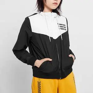 VANS Alphabet Logo Paneled Hooded Jacket