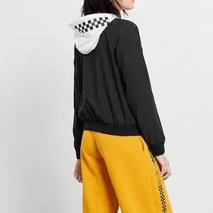 VANS Alphabet Logo Paneled Hooded Jacket