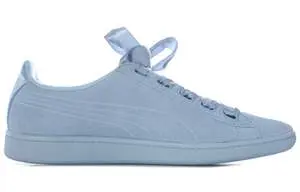PUMA Vikky Ribbon Satin Sneakers - Blue