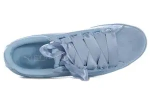 PUMA Vikky Ribbon Satin Sneakers - Blue