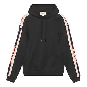 Gucci Hooded Sweatshirt With Removable Sleeves - Black