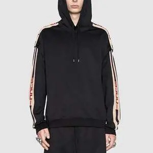 Gucci Hooded Sweatshirt With Removable Sleeves