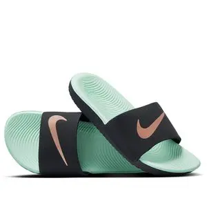 Nike Kawa Slide - Off Noir/mint Foam/metallic Red Bronze