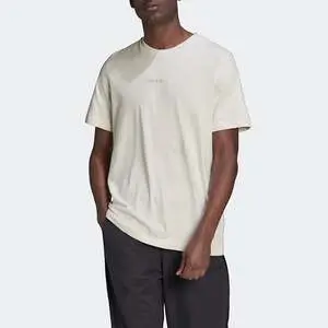 Adidas Originals Logo Round Neck Pullover Short Sleeve White - Multi-color