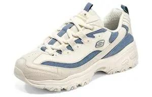 Sketchers D'lites 1.0 Sneakers - White/blue