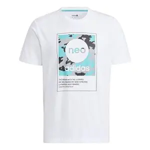 Adidas Neo Casual Sports Short Sleeve T-shirt - Multi-color