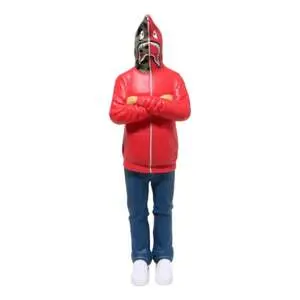 A BATHING APE Shark Figure - Red