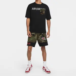 JORDAN Camo Mashup Short Sleeve T-shirt