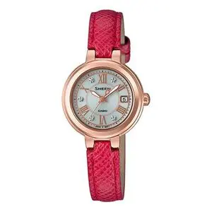 Casio Sheen Quartz Analog Watch - Red