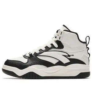 ANTA Slam High Top Sneakers - White/black