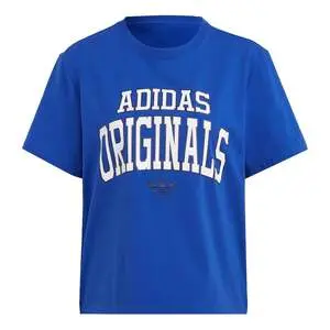 Adidas Originals Cotton T-shirt - Blue
